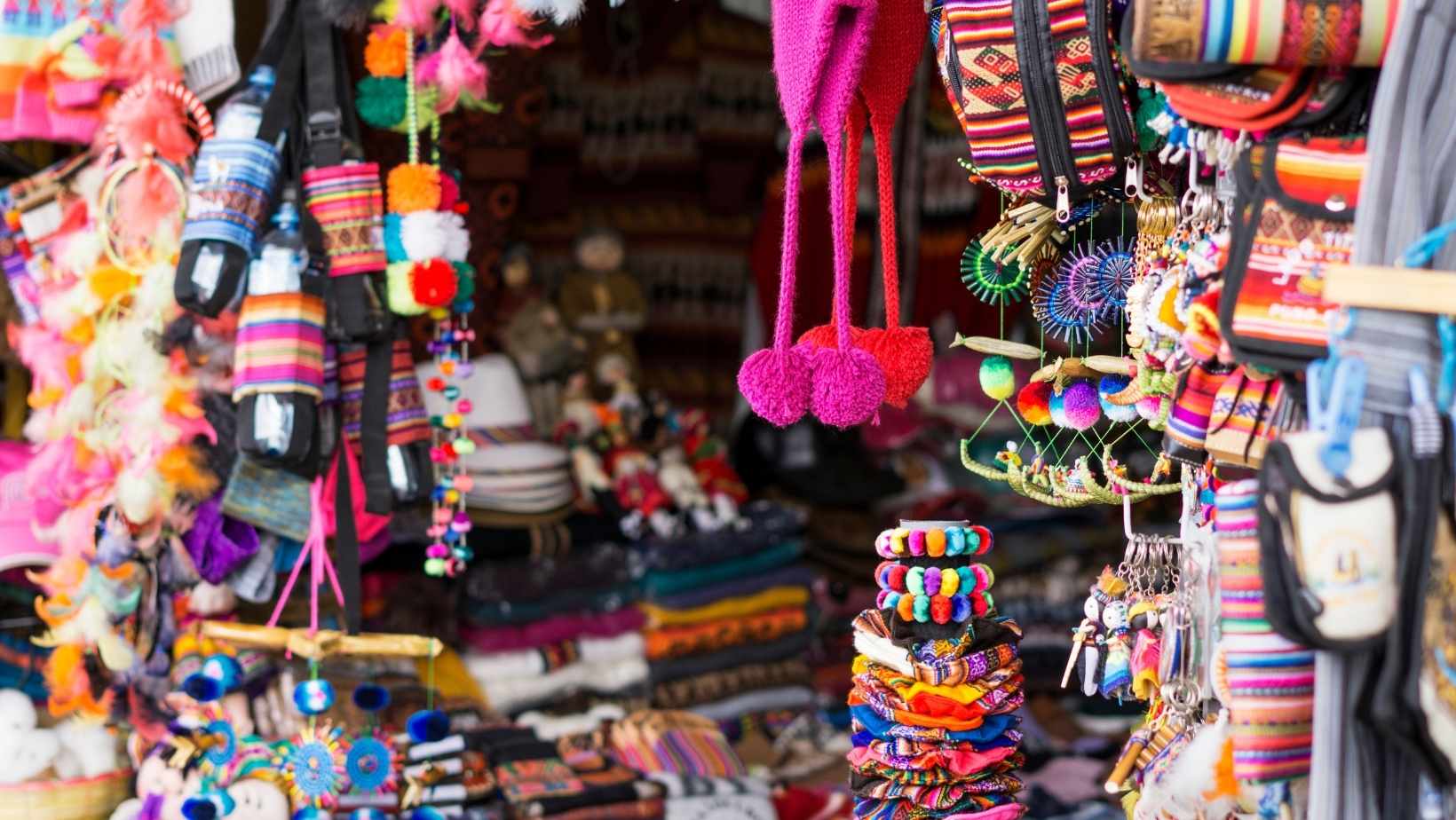 Mercato di Chinchero (Perù), Urubamba, Cusco: pittoresco tipico andino